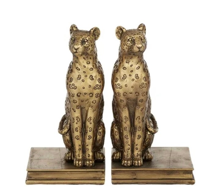 Leo Leopard Bookends | COLOUR DOOR