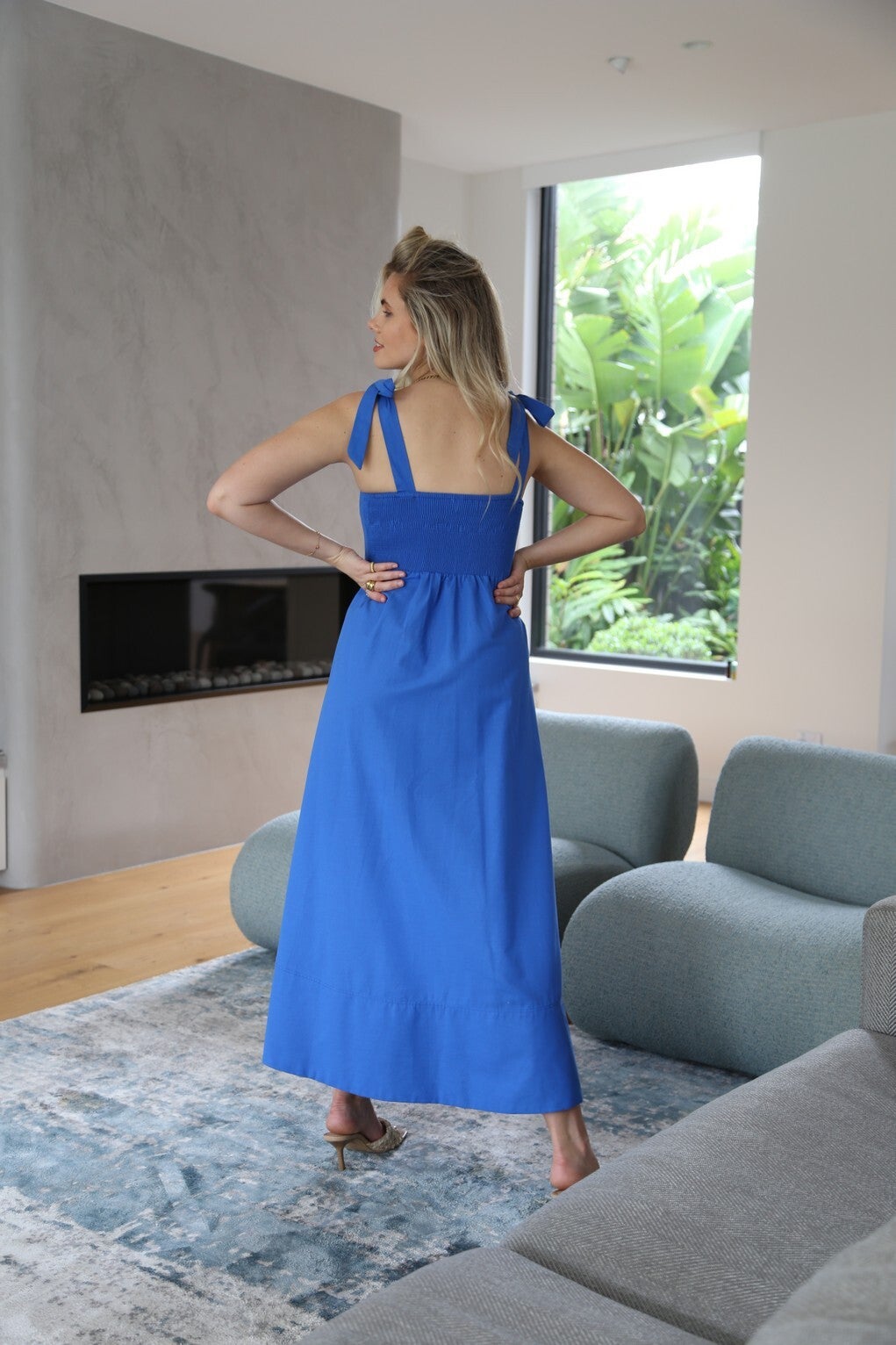 Haven - Maxi Dress Blue | COLOUR DOOR